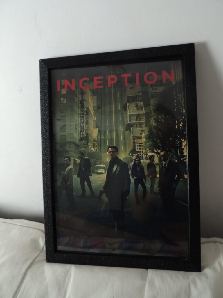 Inception Framed A4 Poster. - The Poster Lab.